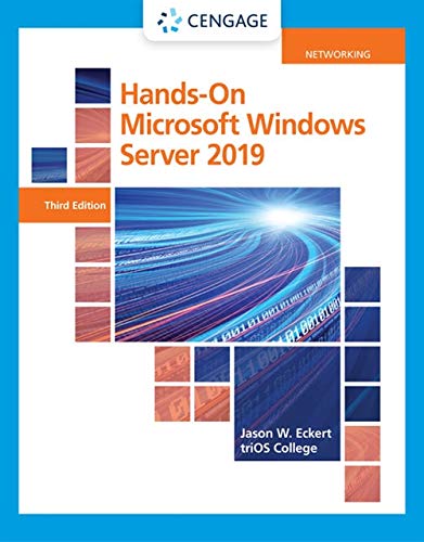 Hands-On Microsoft Windows Server 2019 - STANZATEXTBOOKS