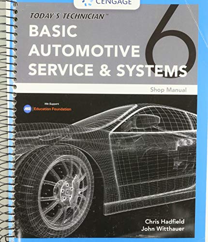 Basic Automotive Service and Systems, Shop Manual - STANZATEXTBOOKS