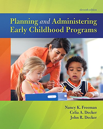Planning and Administration Early Childhood Programs - STANZATEXTBOOKS