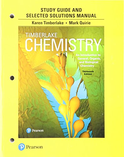Chemistry-Study Guide With Selected Solution - STANZATEXTBOOKS
