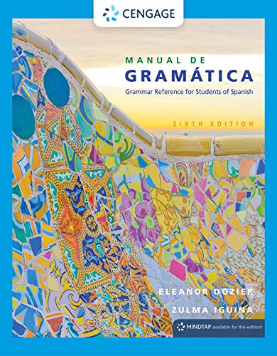 Manual De Gramatica: Grammar Ref Students Of Spanish - STANZATEXTBOOKS