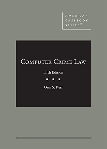 Computer Crime Law - STANZATEXTBOOKS