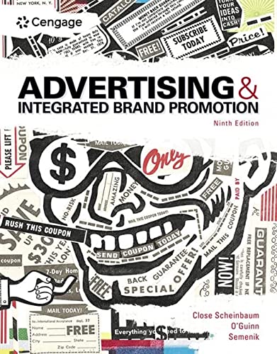 Advertising and Integrated Brand Promotion - STANZATEXTBOOKS