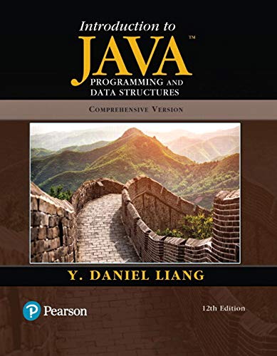 Introduction To Java Programming And Data Structures Comprehensive Version Stanzatextbooks 2554