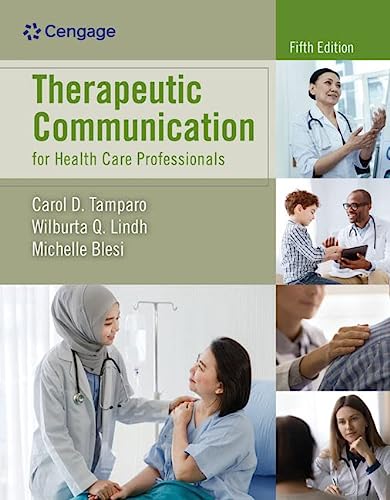 Therapeutic Communication for Health Care Professionals - STANZATEXTBOOKS