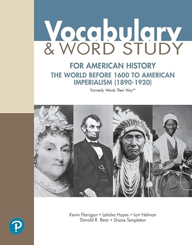 Vocabulary and Word Study for American History: The World Before 1600 ...