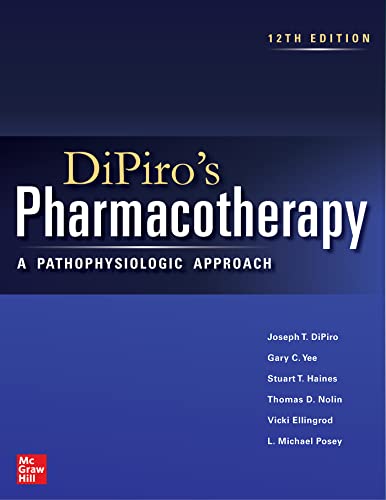 Dipiro's Pharmacotherapy: A Pathophysiologic Approach - STANZATEXTBOOKS