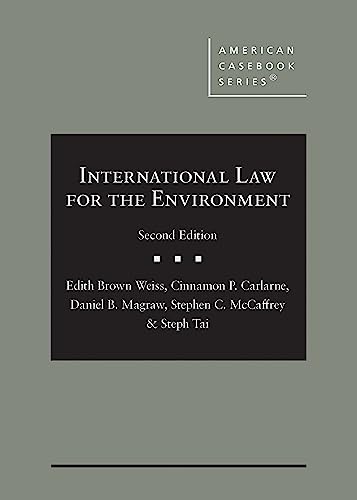 International Law for the Environment - STANZATEXTBOOKS