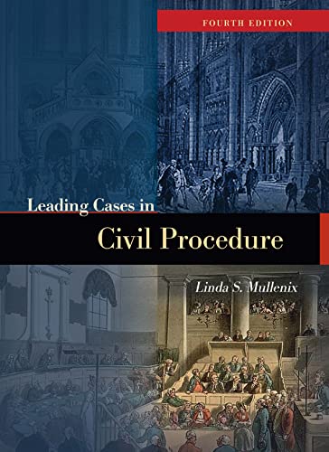 Leading Cases in Civil Procedure - STANZATEXTBOOKS