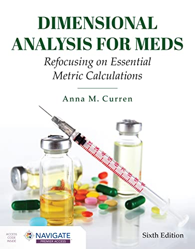 Dimensional Analysis for Meds - STANZATEXTBOOKS