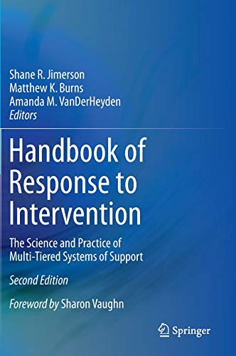 Handbook of Response to Intervention: The Science and Practice of Multi ...