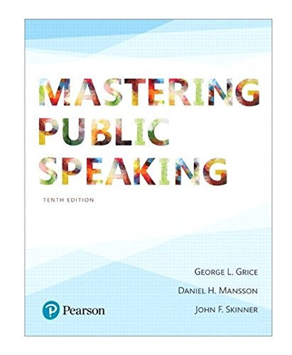 Mastering Public Speaking Stanzatextbooks