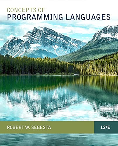 Concepts Of Programming Languages Stanzatextbooks