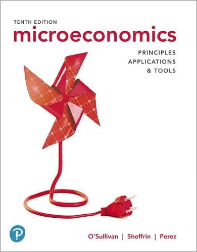 Microeconomics: Principles, Application and Tools - STANZATEXTBOOKS