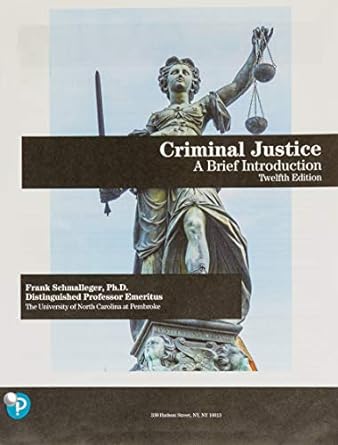 Criminal Justice: Brief Introduction - STANZATEXTBOOKS