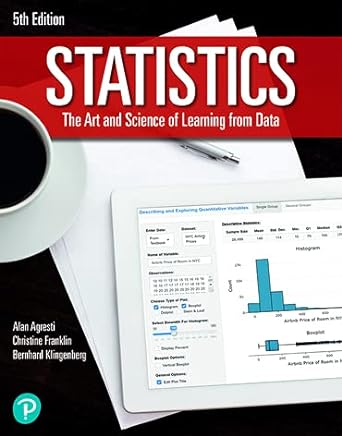 Statistics: The Art and Science of Learning from Data - STANZATEXTBOOKS