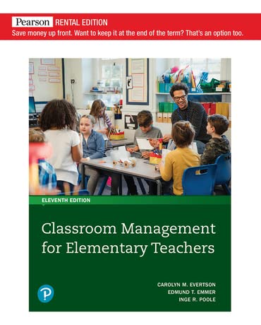 Classroom Management for Elementary Teachers - STANZATEXTBOOKS