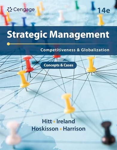 Strategic Management Competitiveness And Globalization Concepts