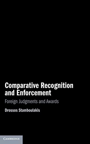 Comparative Recognition And Enforcement Stanzatextbooks