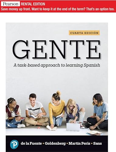 Gente: A task-based approach to learning Spanish - STANZATEXTBOOKS
