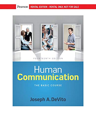 Human Communication: The Basic Course - STANZATEXTBOOKS