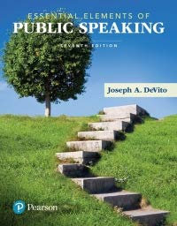 Essential Elements of Public Speaking - STANZATEXTBOOKS