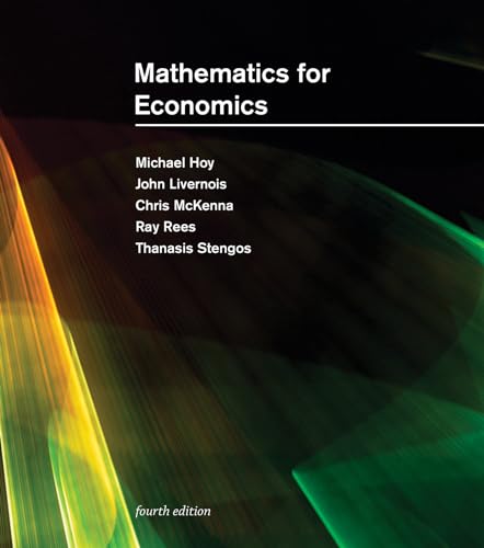 Mathematics for Economics - STANZATEXTBOOKS