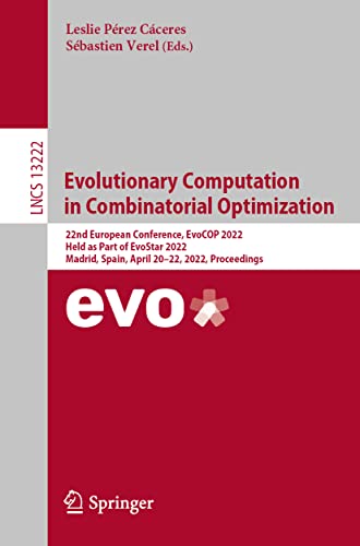 Evolutionary Computation In Combinatorial Optimization Stanzatextbooks