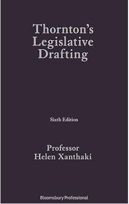 Thornton's Legislative Drafting - STANZATEXTBOOKS